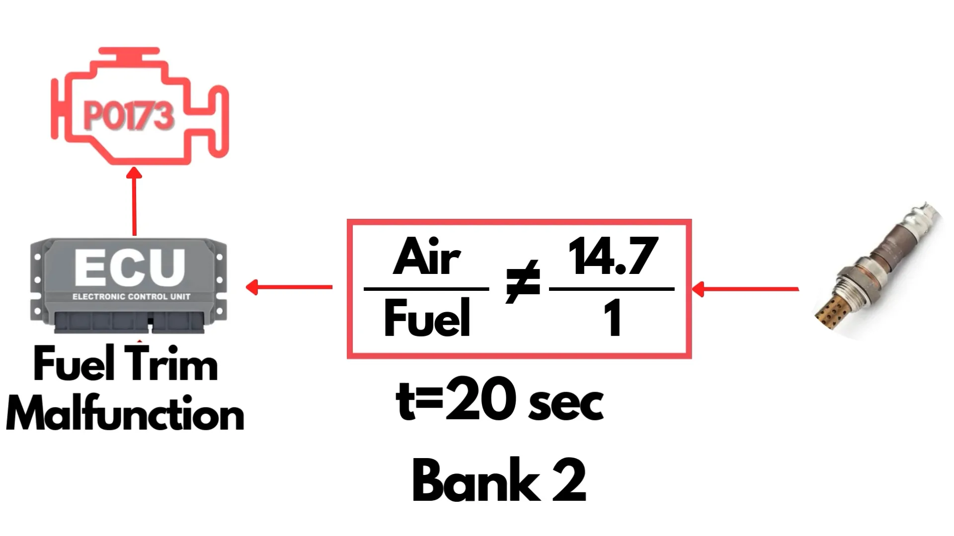P0173: Fuel Trim Malfunction on Bank 2 - OBD-II Code, Trouble Code ...