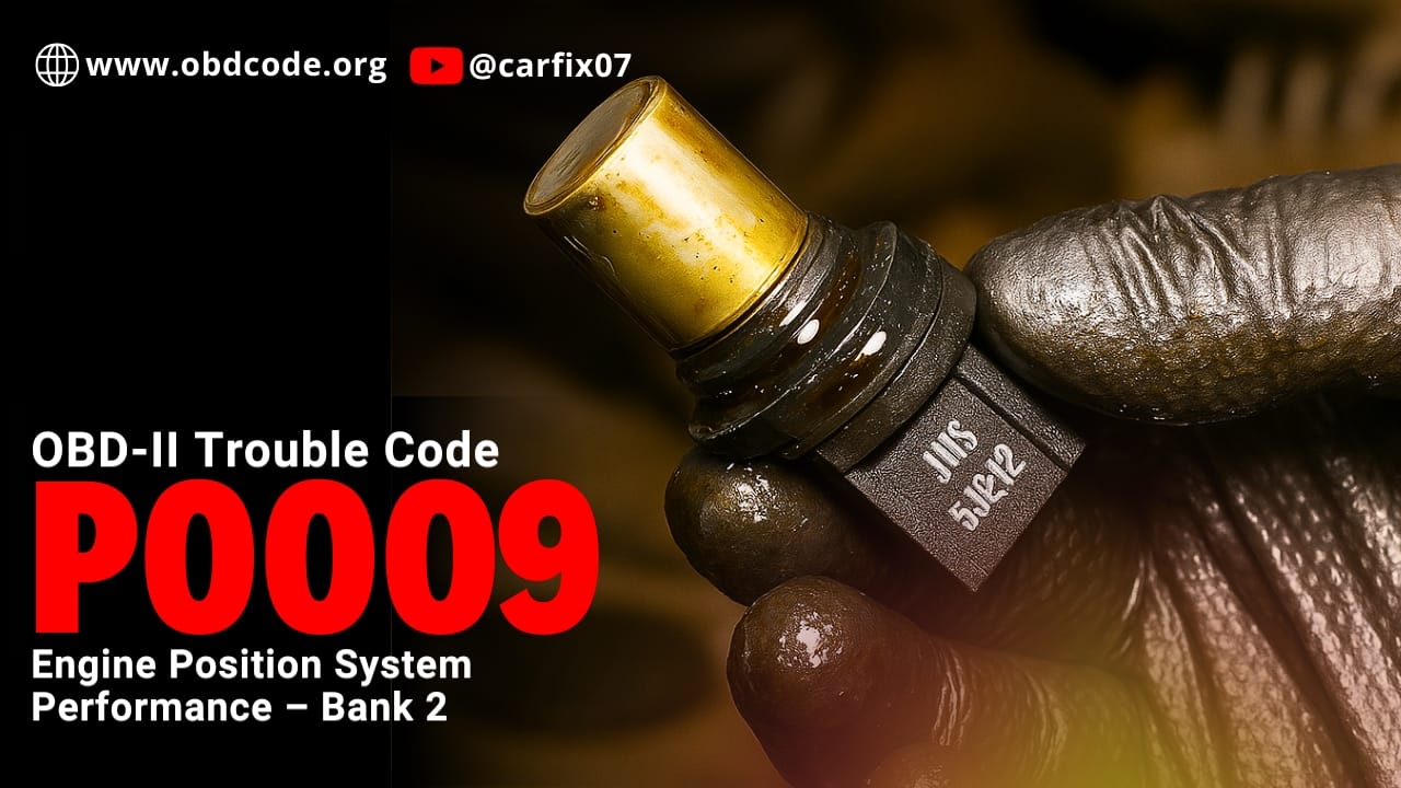 How to Fix P0009? | Engine Position System Performance – Bank 2 - OBD-II Code, Trouble Code ...